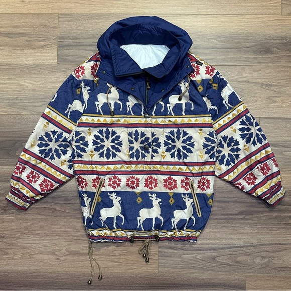 Skea | Jackets & Coats | Skea Festive Fair Isle Ski Jacket Vintage ...